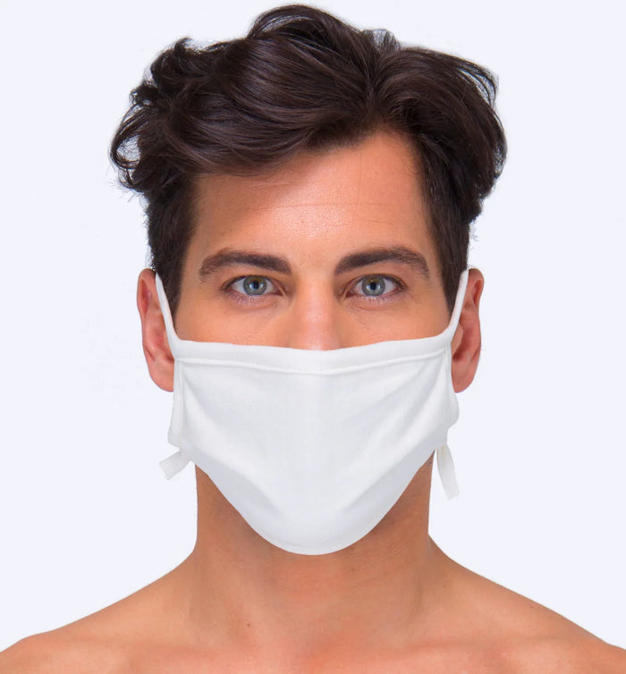 Hypoallergenic Face Mask with Adjustable Earloops (2/pack)